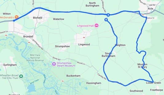 A47 Blofield to North Burlingham Dualling – Road Closures – Lingwood ...