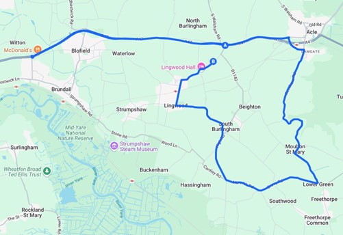 A47 Blofield to North Burlingham Dualling – Road Closures – Lingwood ...